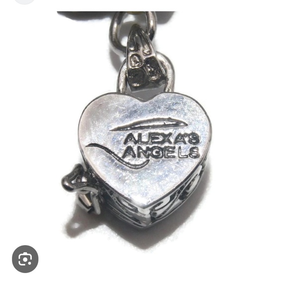 alexa’s angels | Jewelry | Alexas Angels Silver Tone Filigree Heart ...